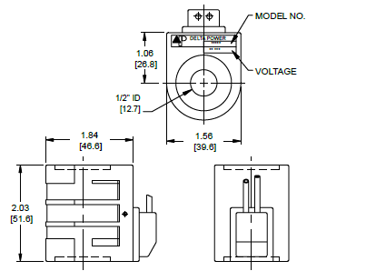 DHC12 Delta Power Company Solenoid Coil - Default Store View
