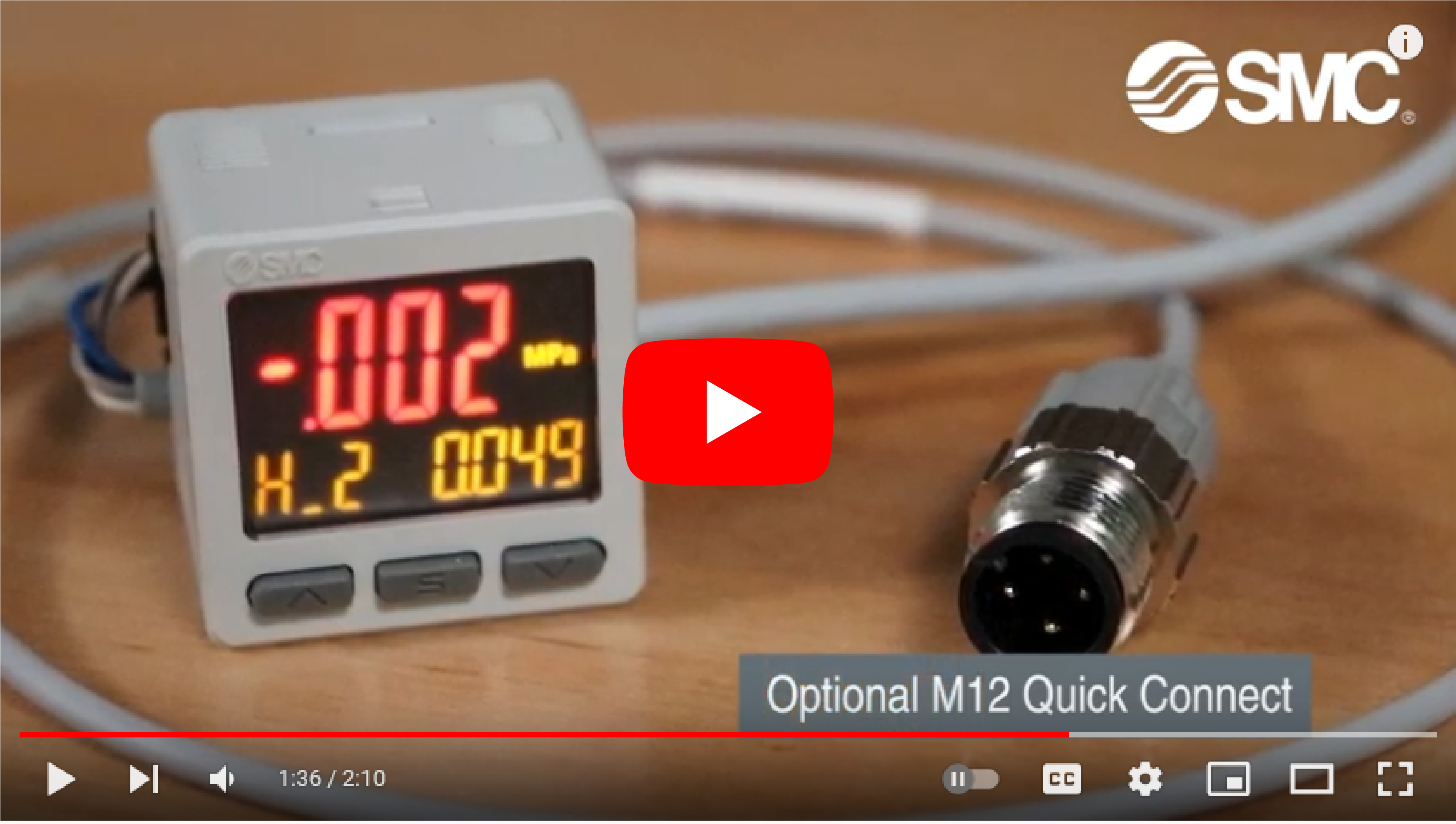 Blog - Automation Simplified - Episode 5 - SMC ISE Digital Pressure Sensor